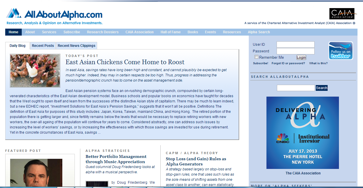 The 100 Best Finance Blogs: All The Internet’s a Stage - Insider Monkey